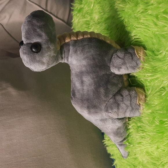 Toys | Hugfun Gray Dinosaur | Poshmark